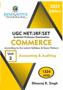UGC NET JRF Commerce Books – Unit 2: Accounting and Auditing ...